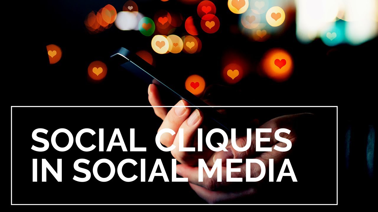 Social Cliques in Social Media - YouTube