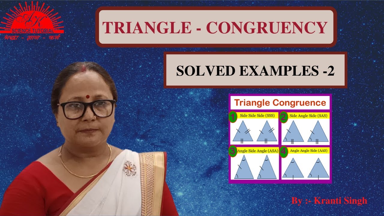 Triangle - 3 | MATHS | Solved examples 2 - YouTube