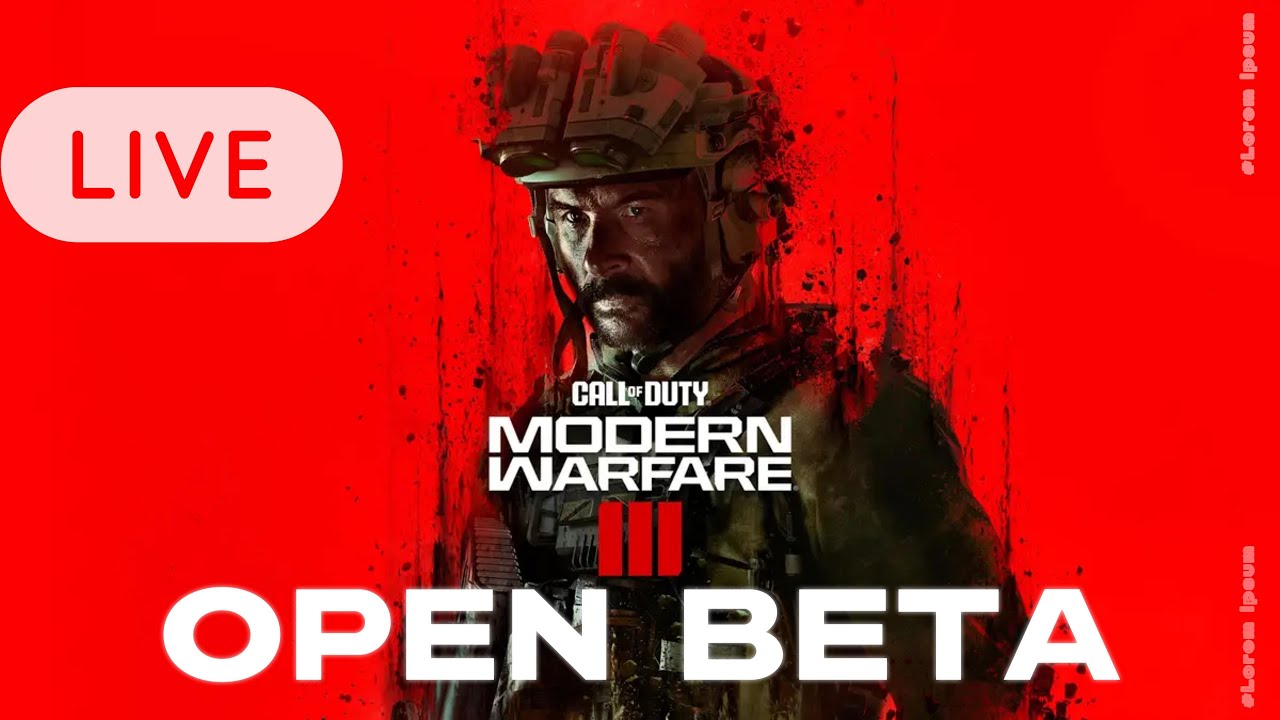 🔴LIVE🔴Call of Duty: Warzone | OPEN BETA Modern Warfare III 2023 - YouTube