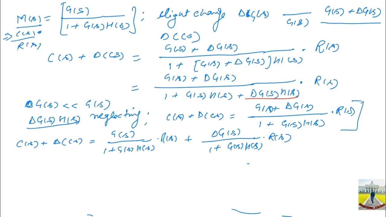 Sensitivity Analysis - Closed loop and Open loop systems. - YouTube