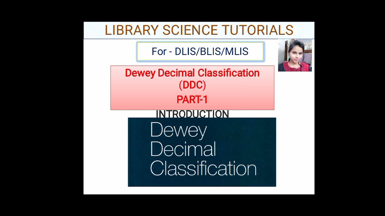 Dewey Decimal classification - Introduction - YouTube