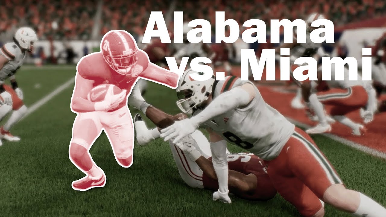 CFB 25 Alabama vs. Miami - YouTube