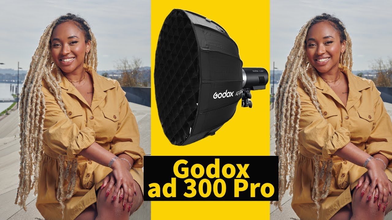 Flash en extérieur portrait avec Godox Ad300 pro & Nikon D850 - YouTube
