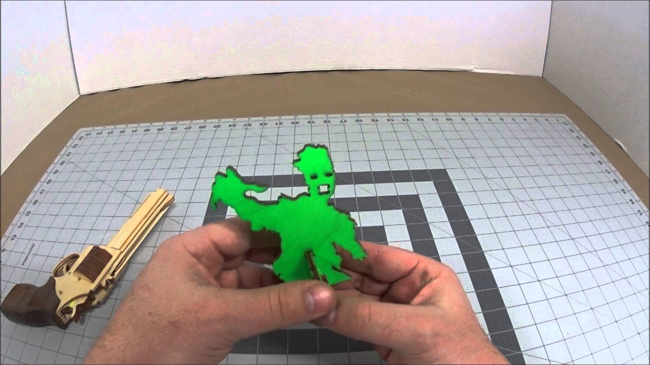 Rubberbandtech Zombie Reactive targets - YouTube