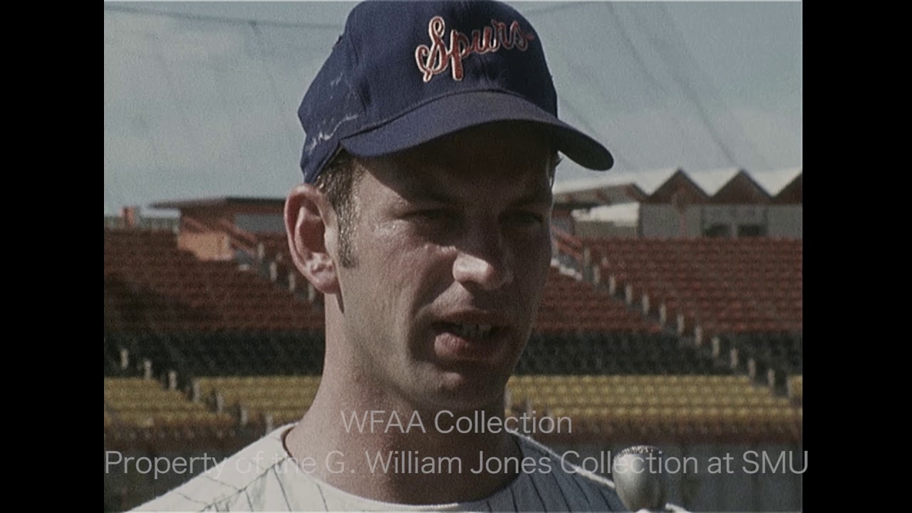 Dyar Miller of the Dallas-Fort Worth Spurs Talks with Jerry Haynes ...