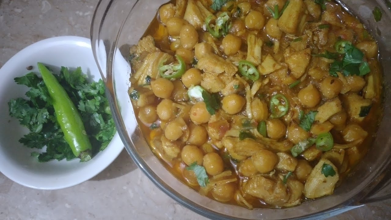 Tasty Shahi Chanay ll Chicken Chickpeas ll Food Mania - YouTube