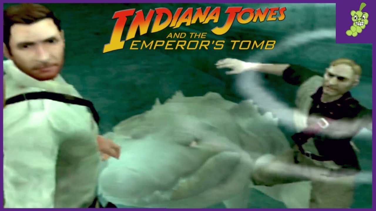 Crocodile Mock. Indiana Jones and the Emperor's Tomb Pt.4 - YouTube