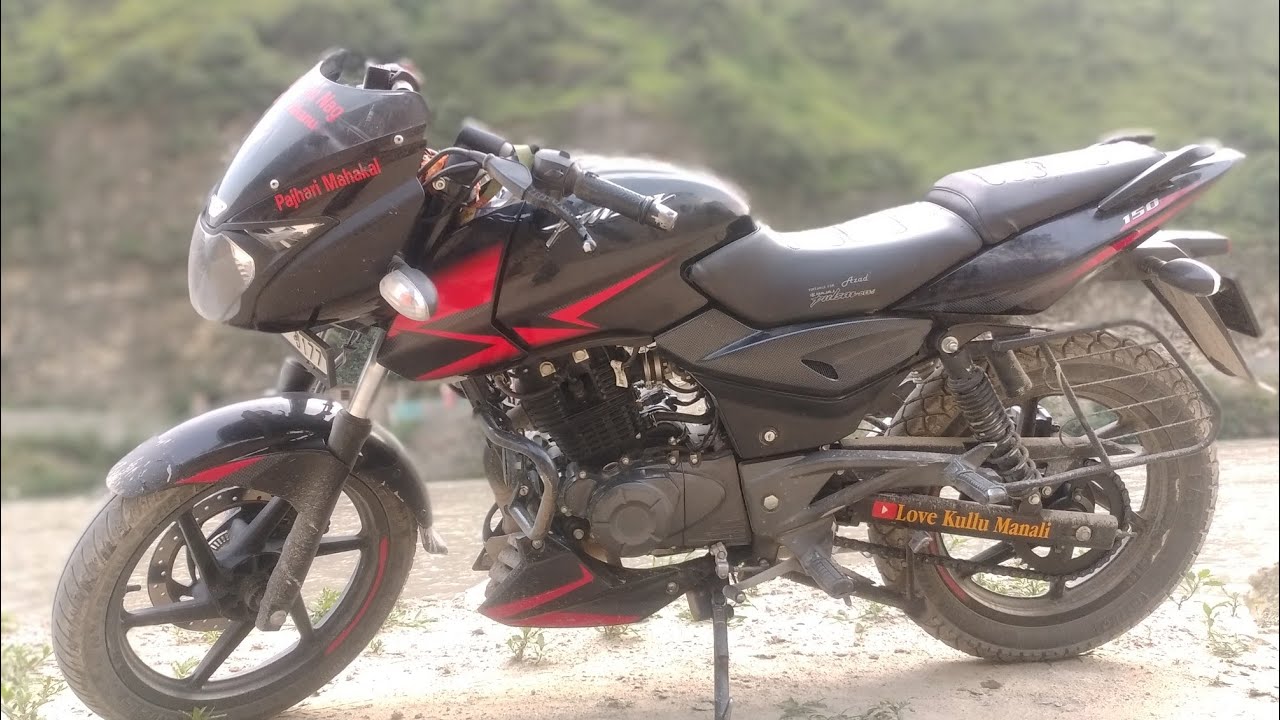 Pulser 150 ABS off road rider - YouTube