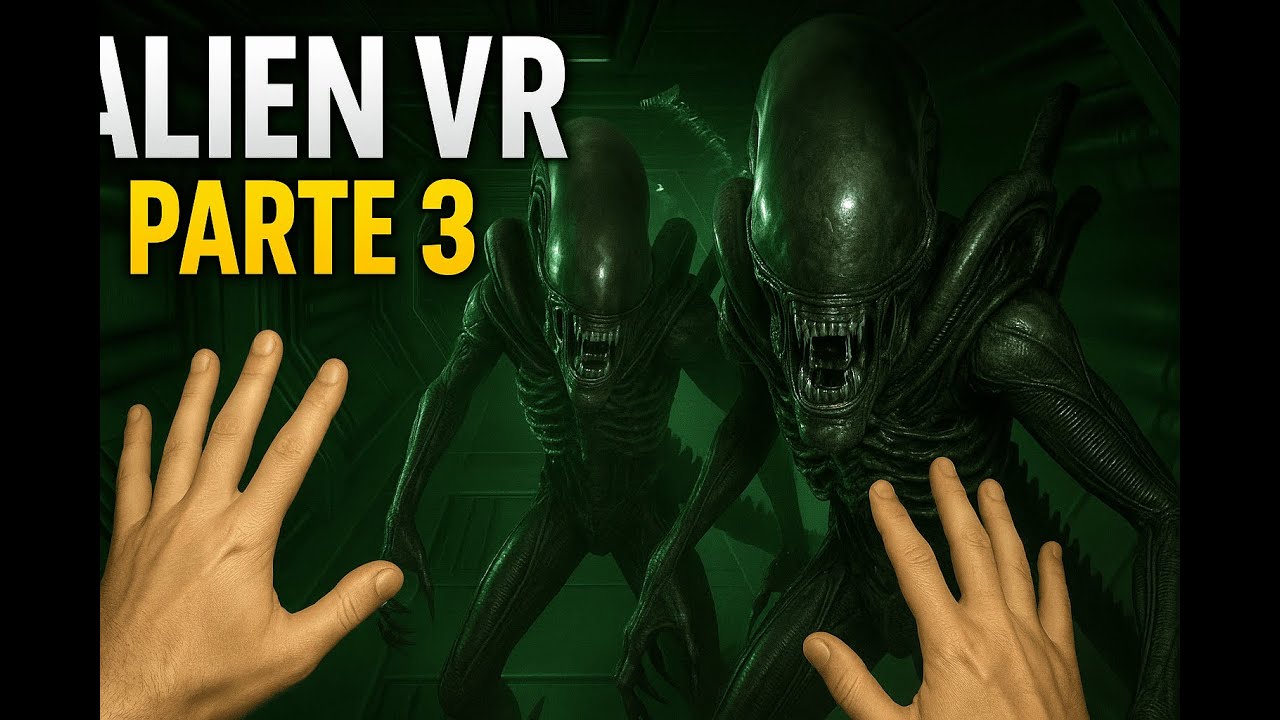 ¡ME ACORRALAN DOS ALIENS EN VR! 😨 | Alien VR Parte 3 - YouTube