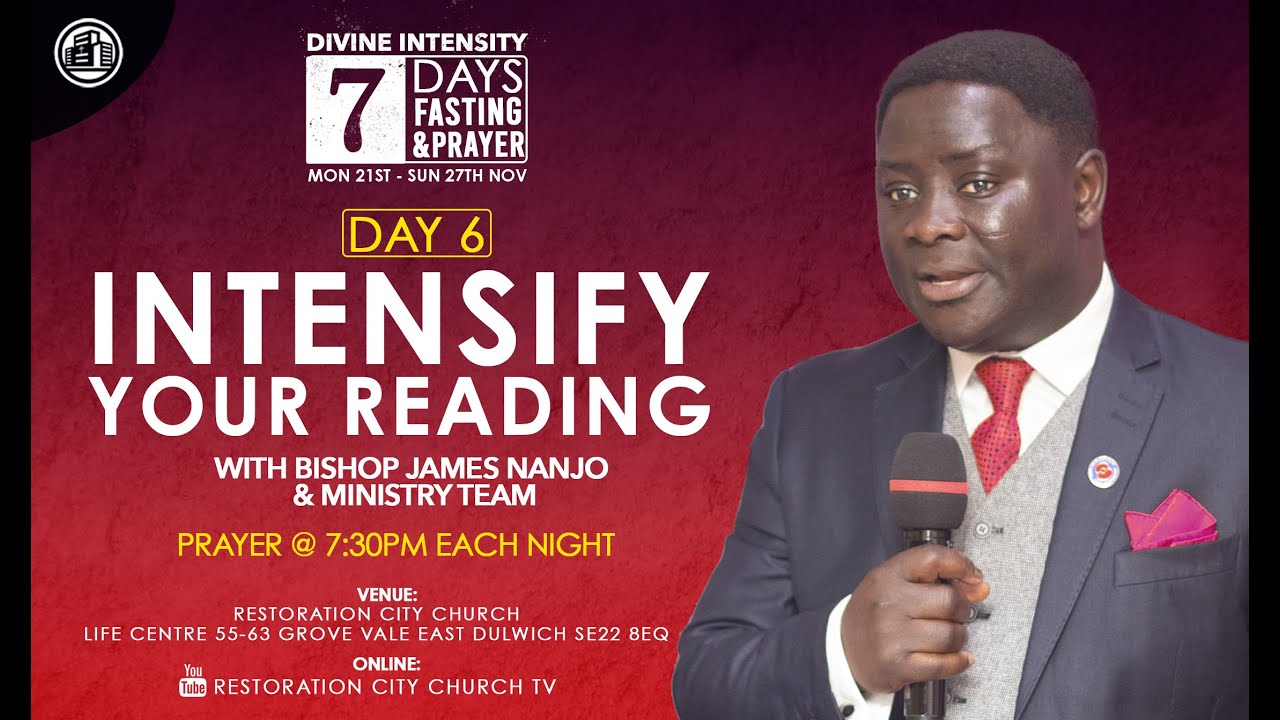 INTENSIFY YOUR READING || Bishop James Nanjo - YouTube