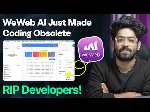 Build & Deploy Production Ready SaaS With WeWeb AI | No Coding