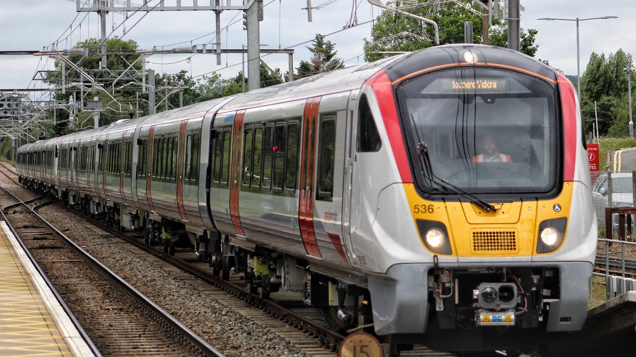 Greater Anglia Aventra Class 720536 & 720517 Passing Wickford for ...