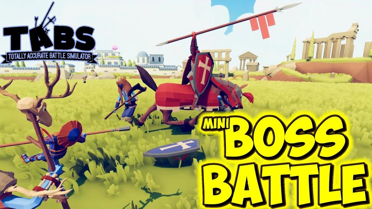 Mini Boss Battle(#13) : Cavalry / Cheers Love! - TABS Battle and ...