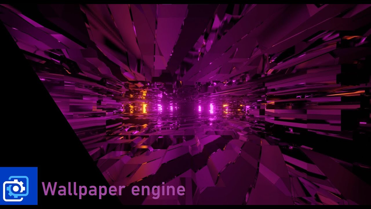 Visual neon room | Wallpaper engine | Work - YouTube