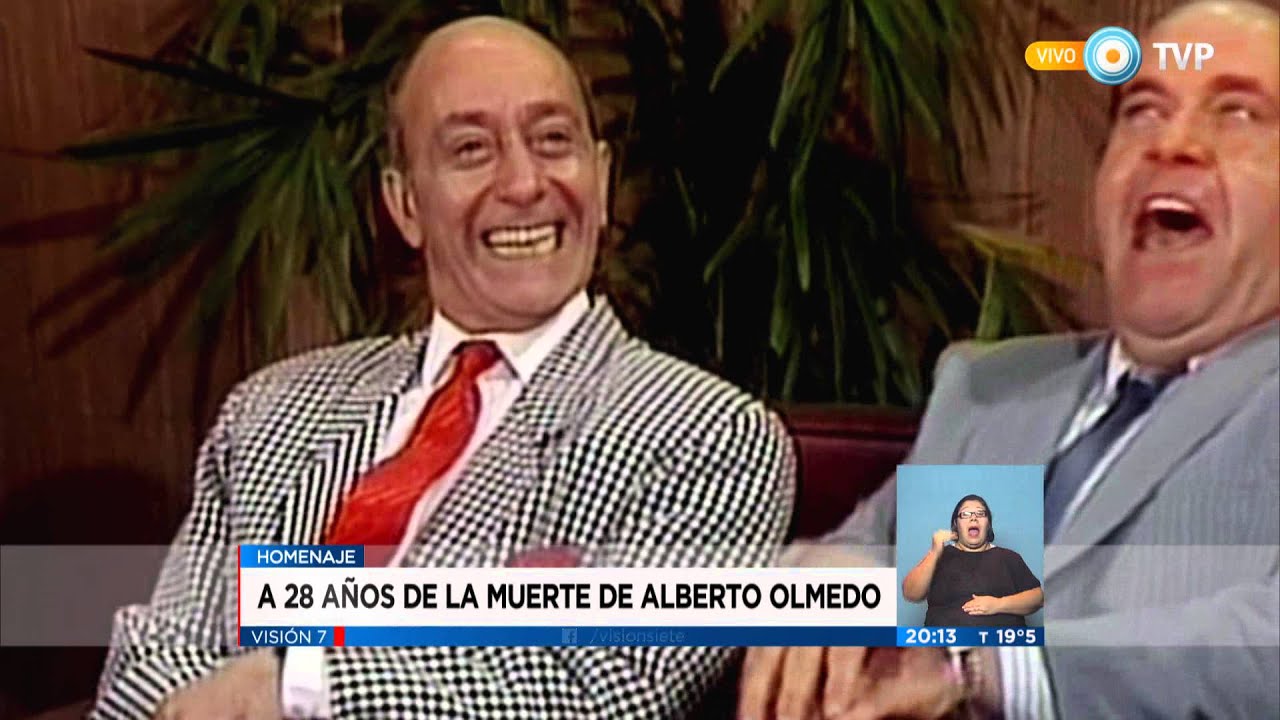 Visión 7 - A 28 años de la muerte de Alberto Olmedo - YouTube