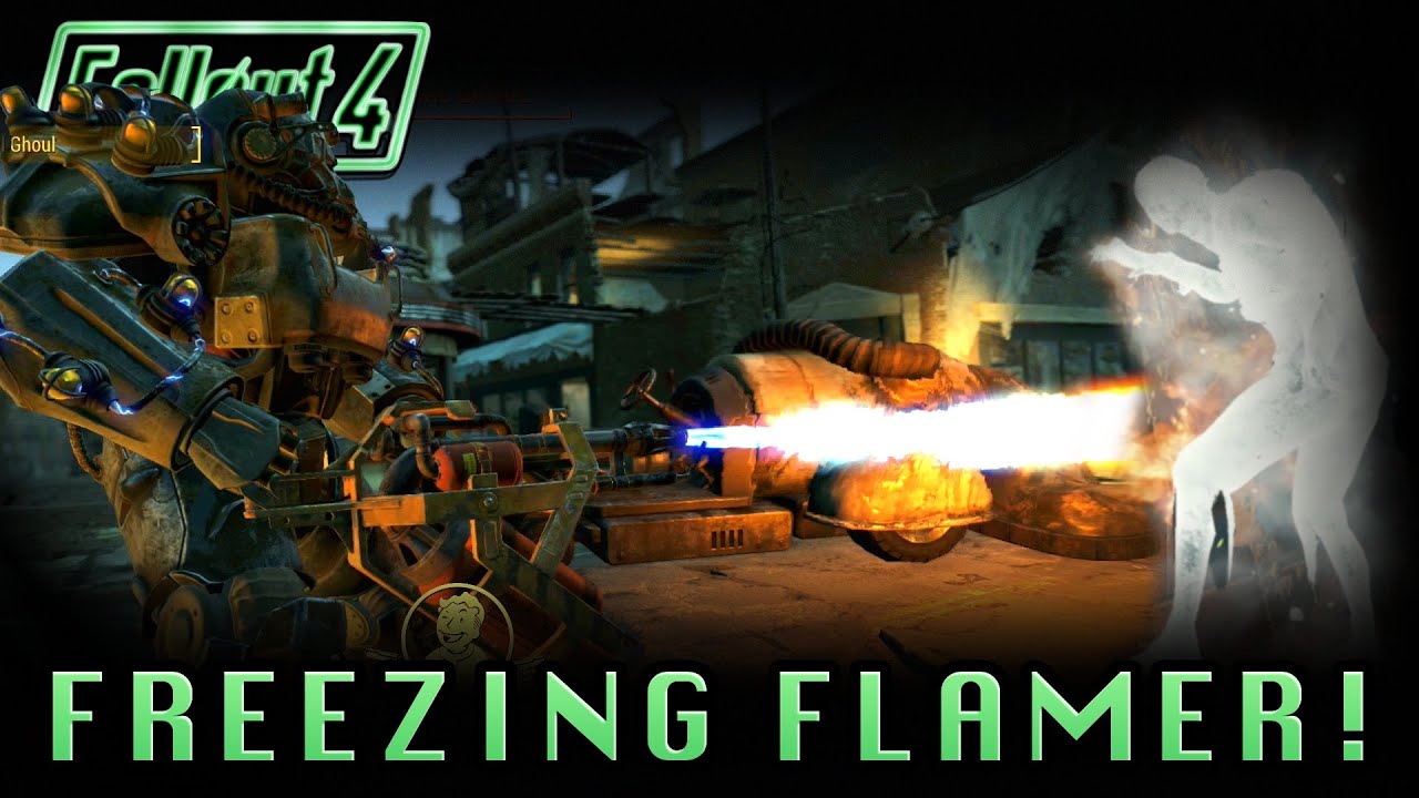 Fallout 4 | Legendary Freezing Flamer! | Strange Combination ...