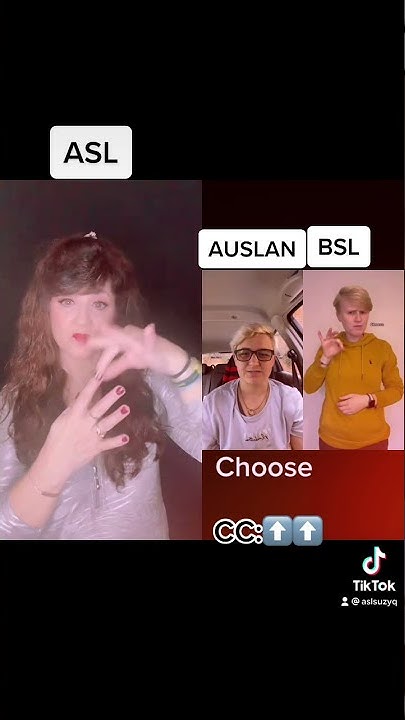 #ASL #BSL & #Auslan - YouTube