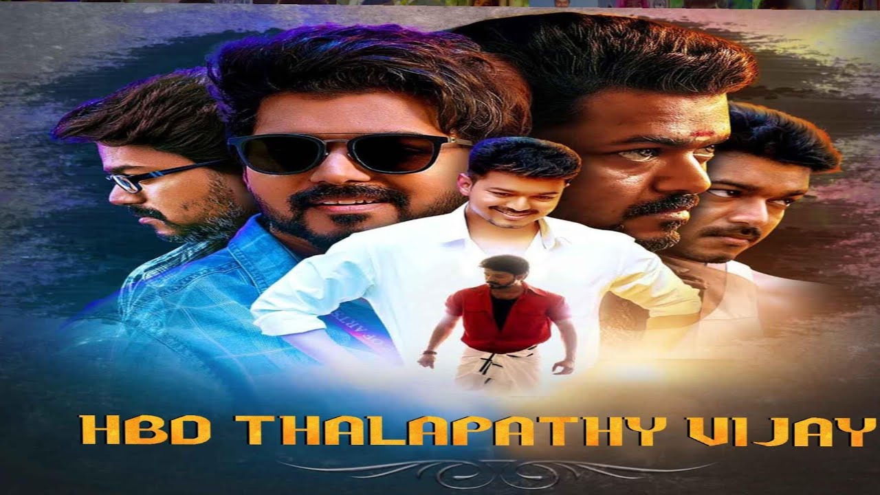 HBD THALAPATHY VIJAY | Happy birthday vijay | TVK |Dark productions| NK ...
