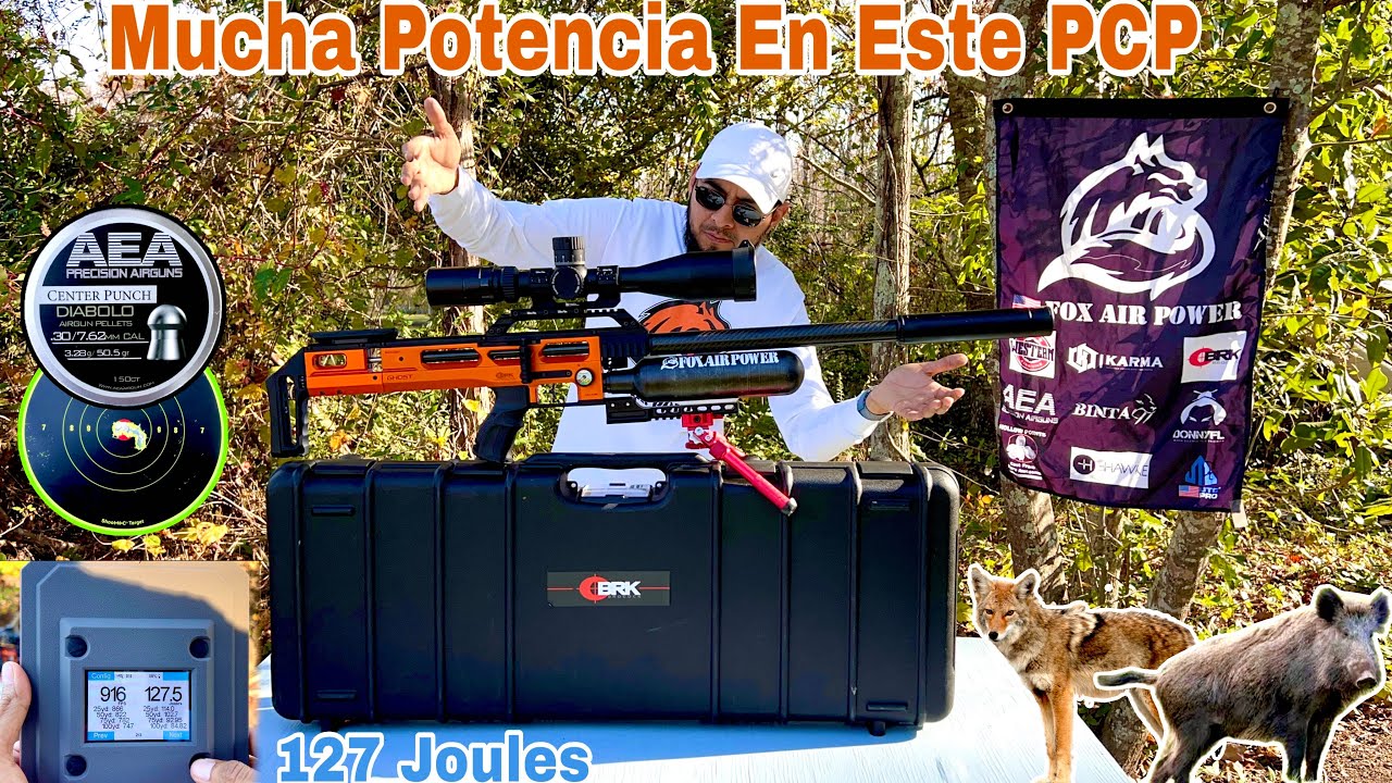 BROCOCK GHOST HP BLAZE EDITION .30 PCP Para Cacería Mediana(foxairpower ...