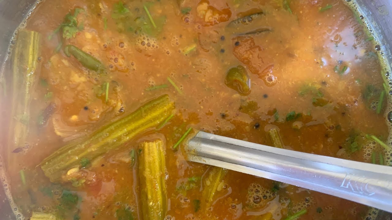 Mulakkada Sambar/Drumstick Sambar/Mulakkada Pappu Charu - YouTube