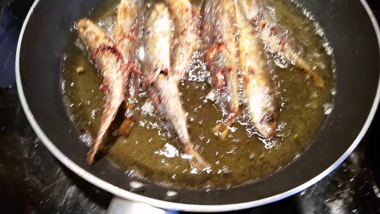 Fryin .budburon or galunggong na sobrang nakakatakot!!! - YouTube
