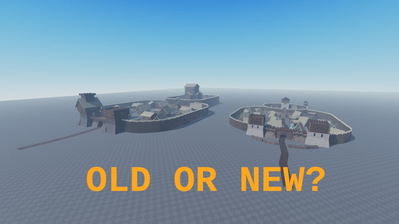 MAKING A VIKING VILLAGE - ROBLOX BUILDING TIMELAPSE - YouTube