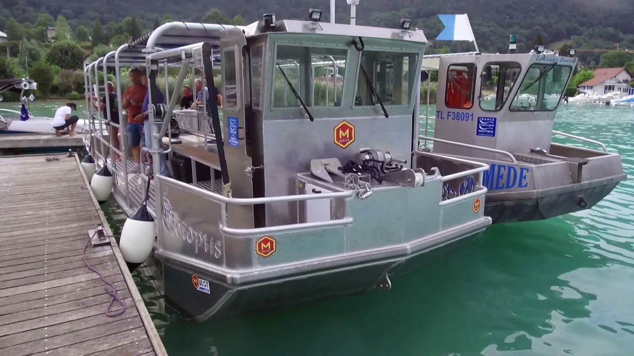 Aluminium Dive boat - MULOT NAVAL - YouTube