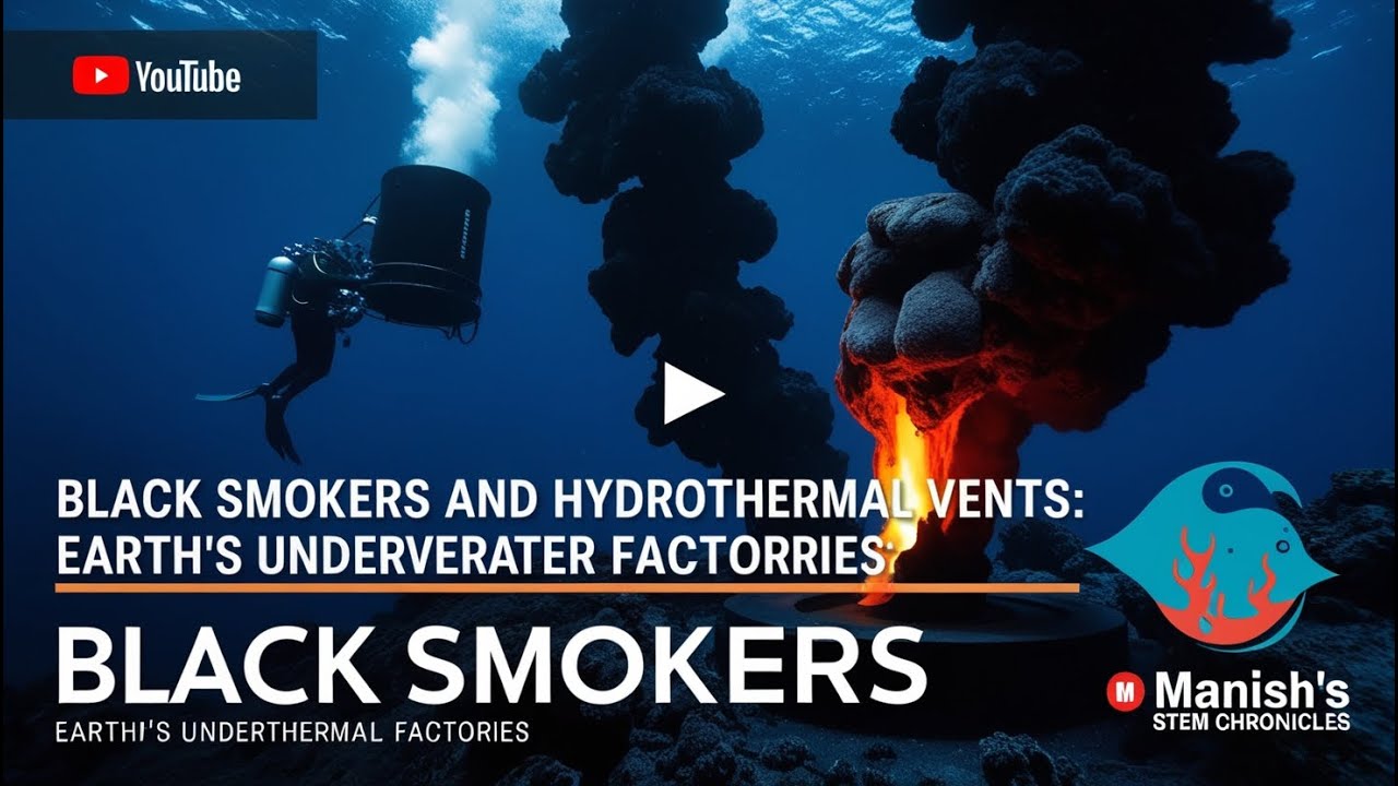 Black Smokers & Hydrothermal Vents: Earth's Underwater Factories - YouTube