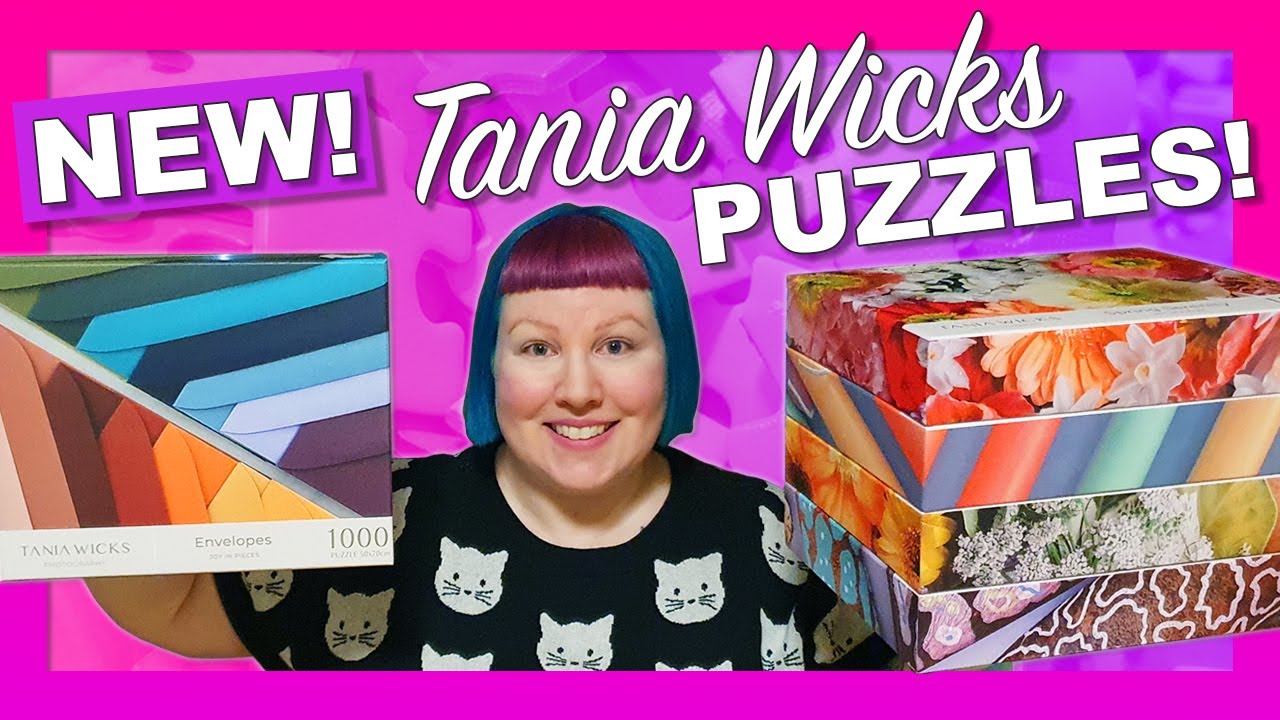 New Tania Wicks Puzzle Collection - Joy in Pieces! - YouTube