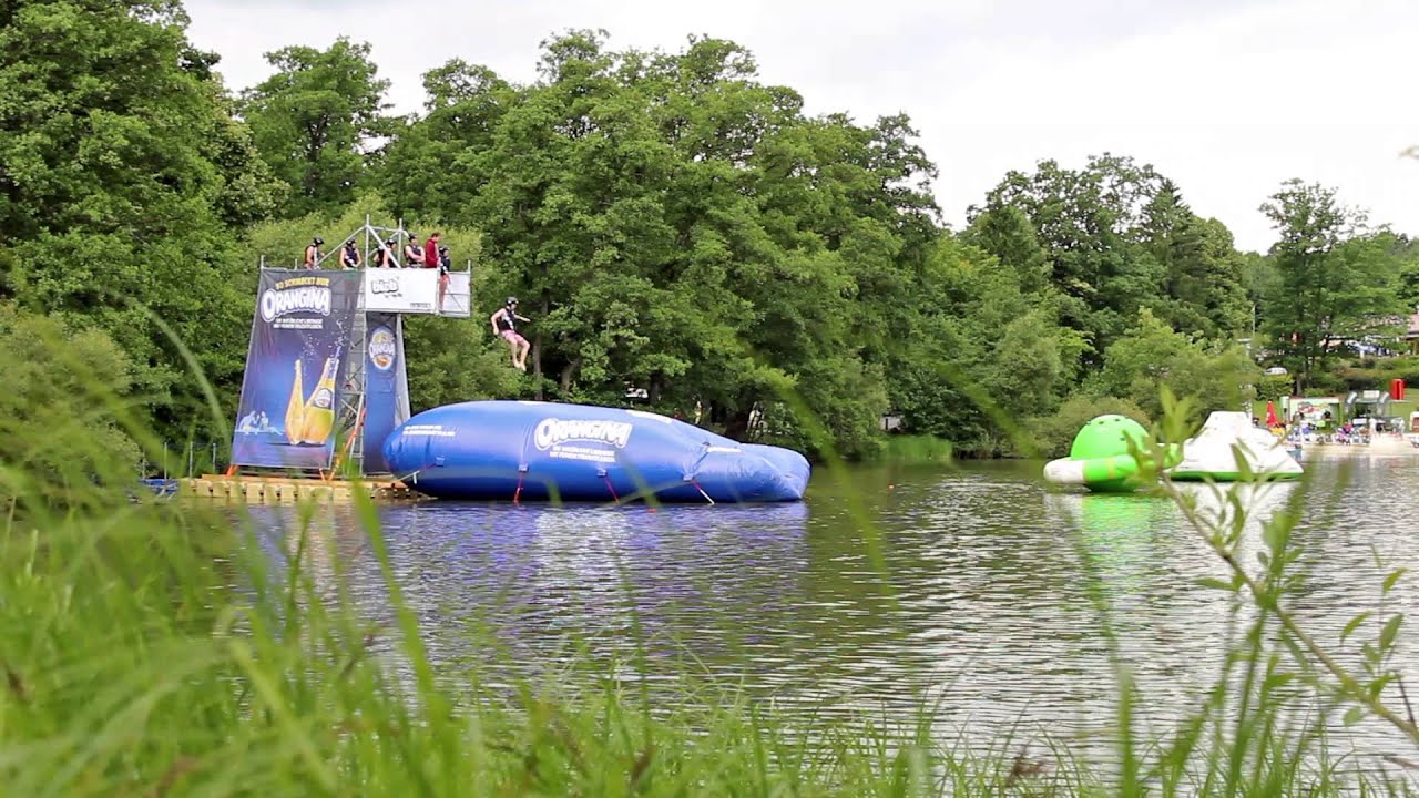 ORANGINA BLOBBING BATTLE 2014 - Frankfurt / Gedern - YouTube