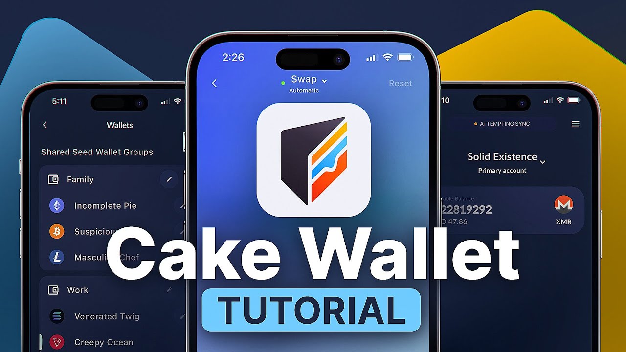 Cake Wallet Mobile Tutorial [Easy Beginner’s Guide for Monero Users ...