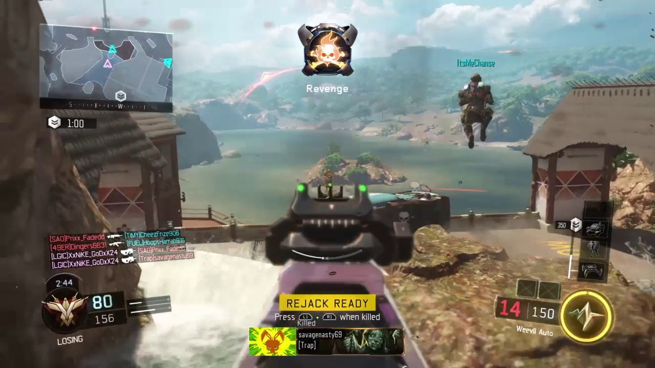 72 KILLS WITH THE WEEVIL IN HARDPOINT(BO3 GAMEPLAY) - YouTube