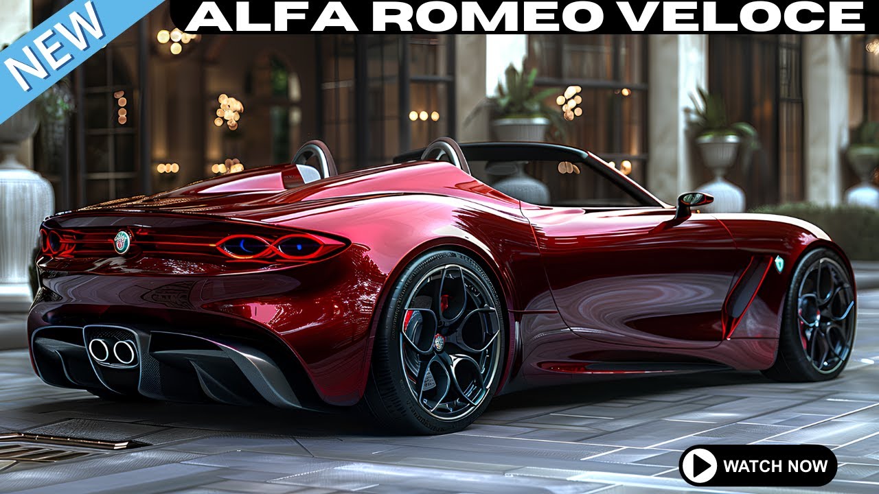 2025 Alfa Romeo Spider Veloce : Is This the Future of Italian Sports ...
