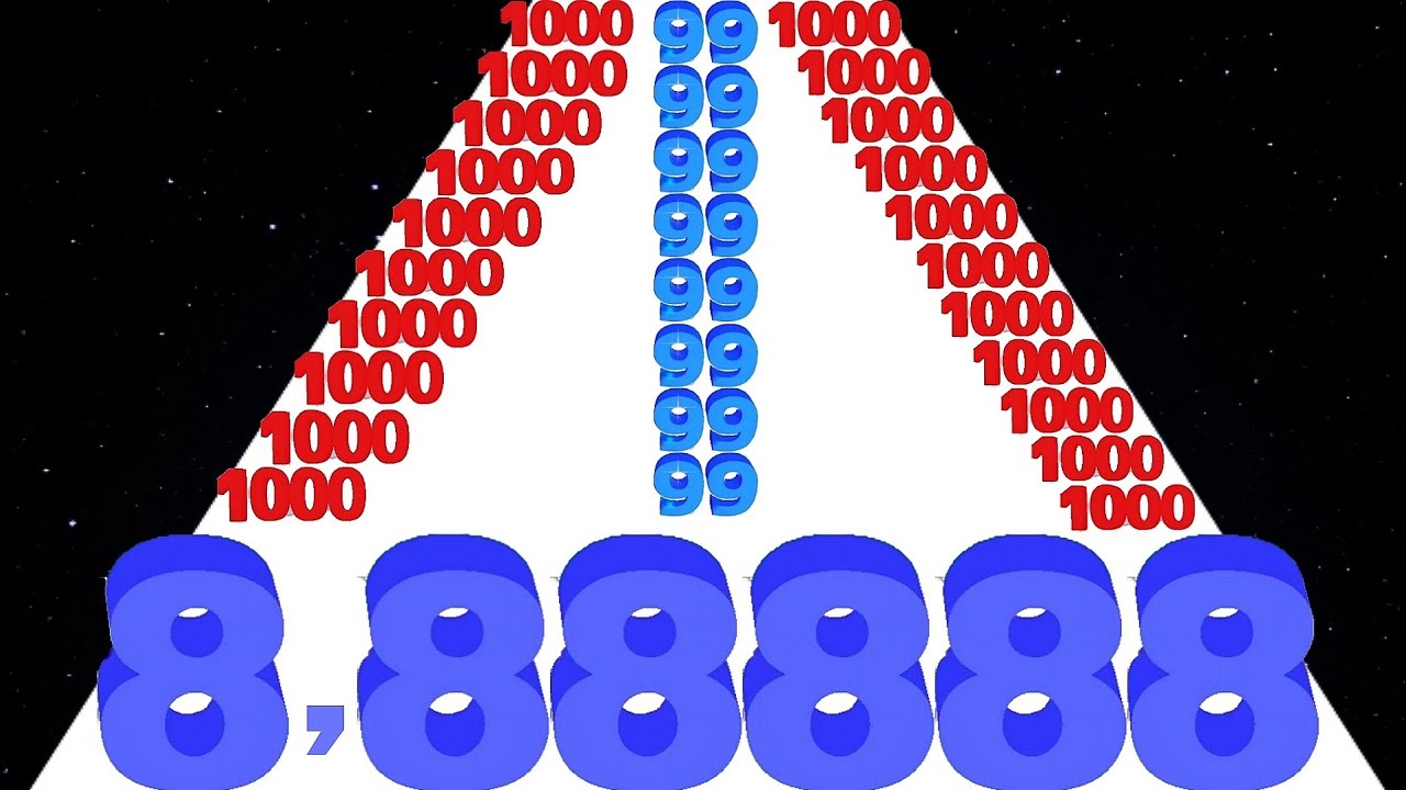 Number Master vs Number Rush: 2048 Challenge - Satisfying Mobile Game ...