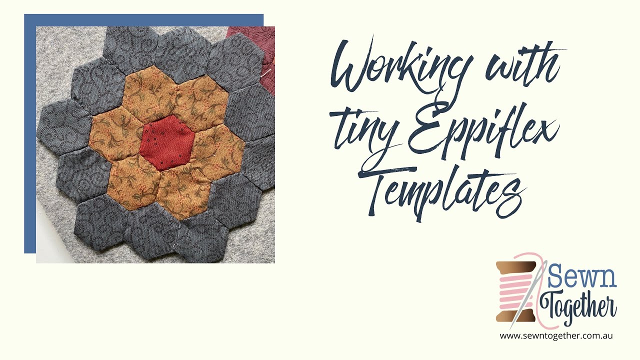 Preparing Tiny Eppiflex Hexagons - YouTube