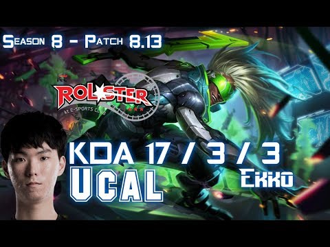 KT Ucal EKKO vs ZOE Mid - Patch 8.13 KR Ranked - YouTube
