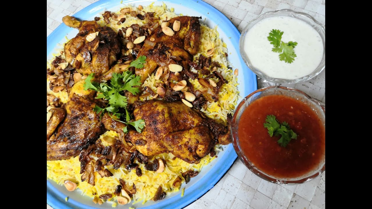 اسهل طريقه لعمل الدجاج المظبي في المنزل ^_^ The easiest way to do the ...