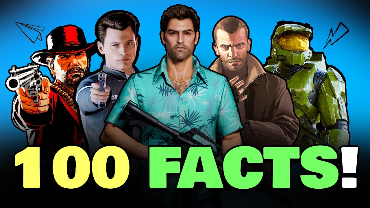 100 Facts About Gaming! - YouTube