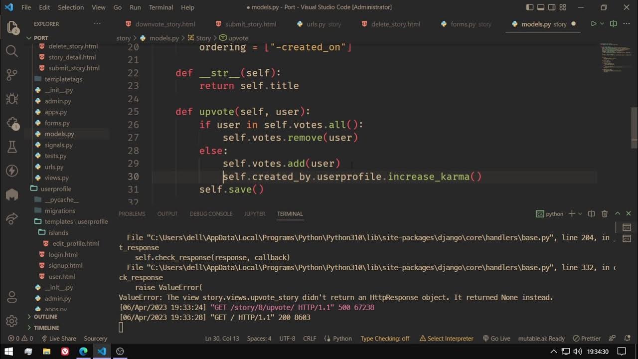 Making Hacker News Clone - YouTube