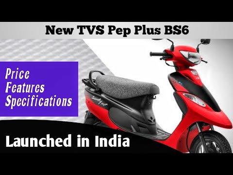 New TVS Pep Plus BS6 | Launched in India | Price | Price | Features ...