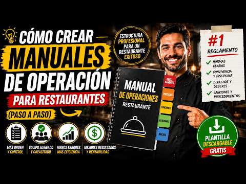Cómo Crear Manuales de Operación para Restaurantes (Paso a Paso) #1 Reglamento