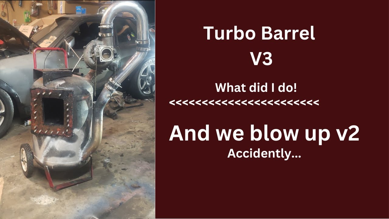 turbo barrel v3 build and v2 DESTRUCTION - YouTube