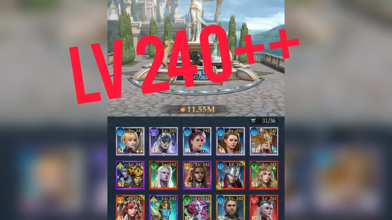 Ever Legion - level 240 ++ - YouTube