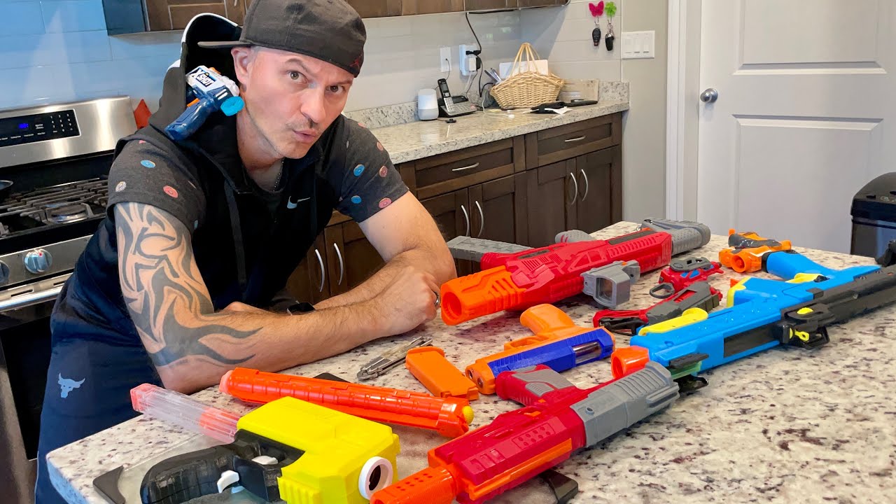 NERF HEAVY Conceal Carry! - YouTube