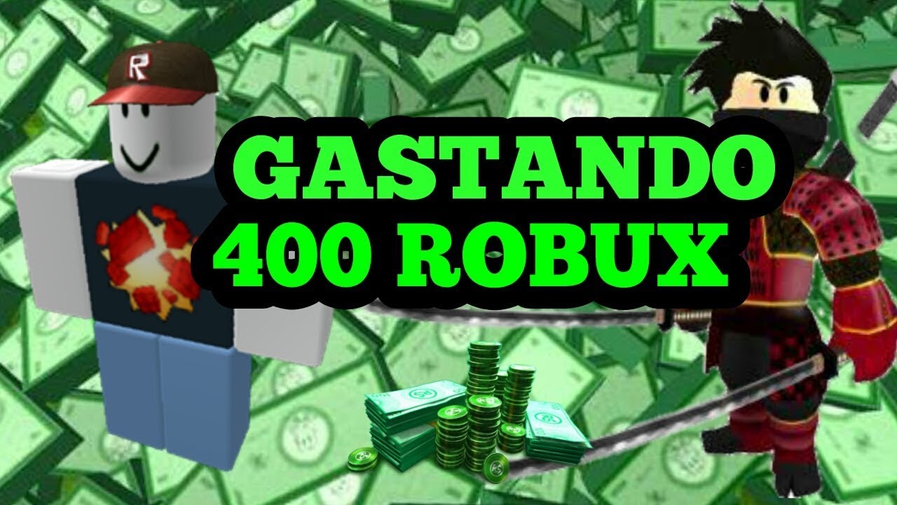 Gastando meus Primeiros ROBUX!!(400) - YouTube