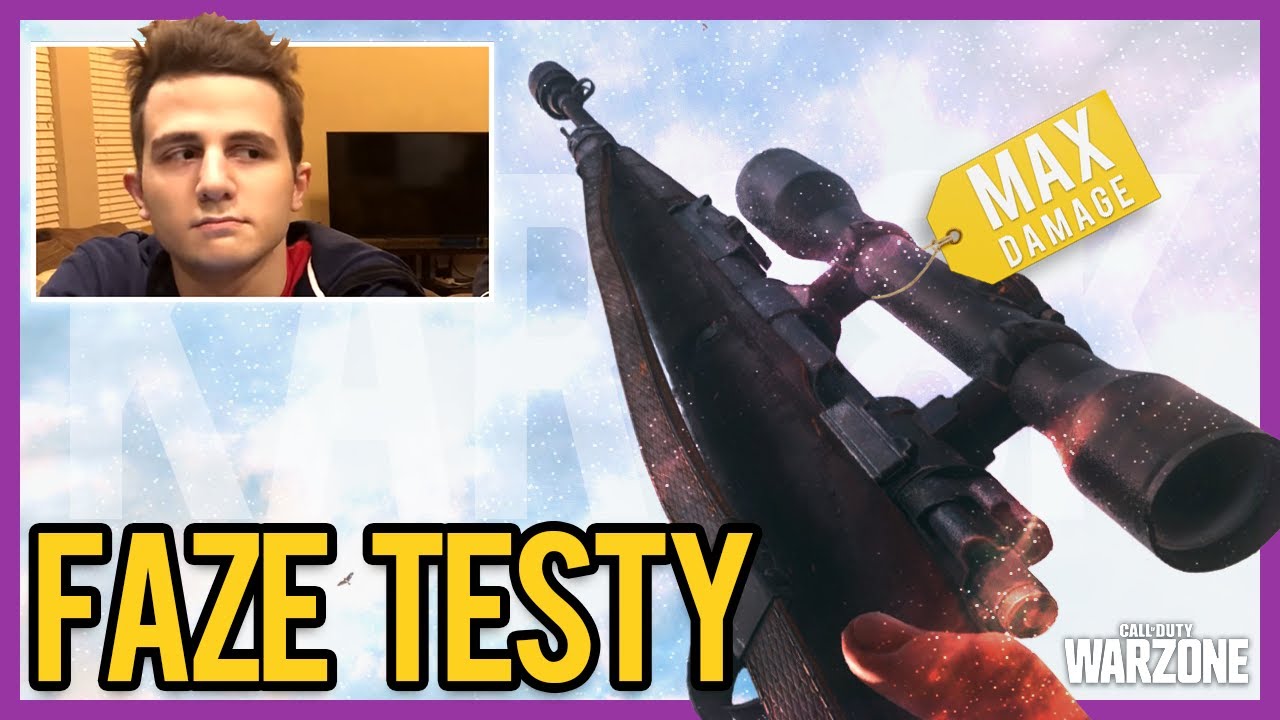 Faze Testy Kar98k and Mac-10 class: 2 Min Warzone Pro Setup - YouTube