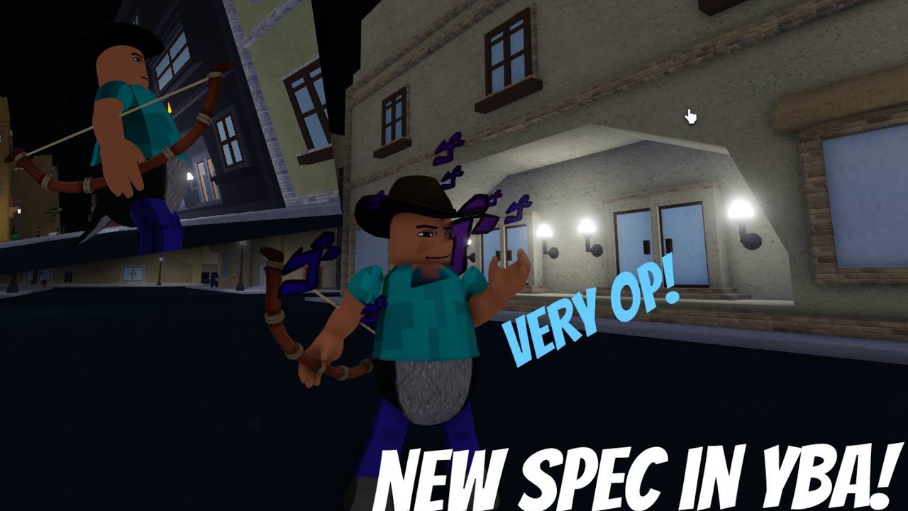[YBA] NEW SPEC IN YBA!!! - YouTube