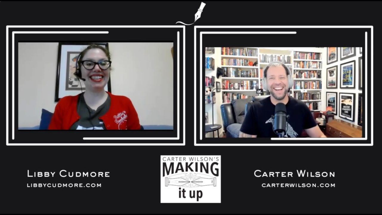 Making it Up with Libby Cudmore, author of Negative Girl - YouTube