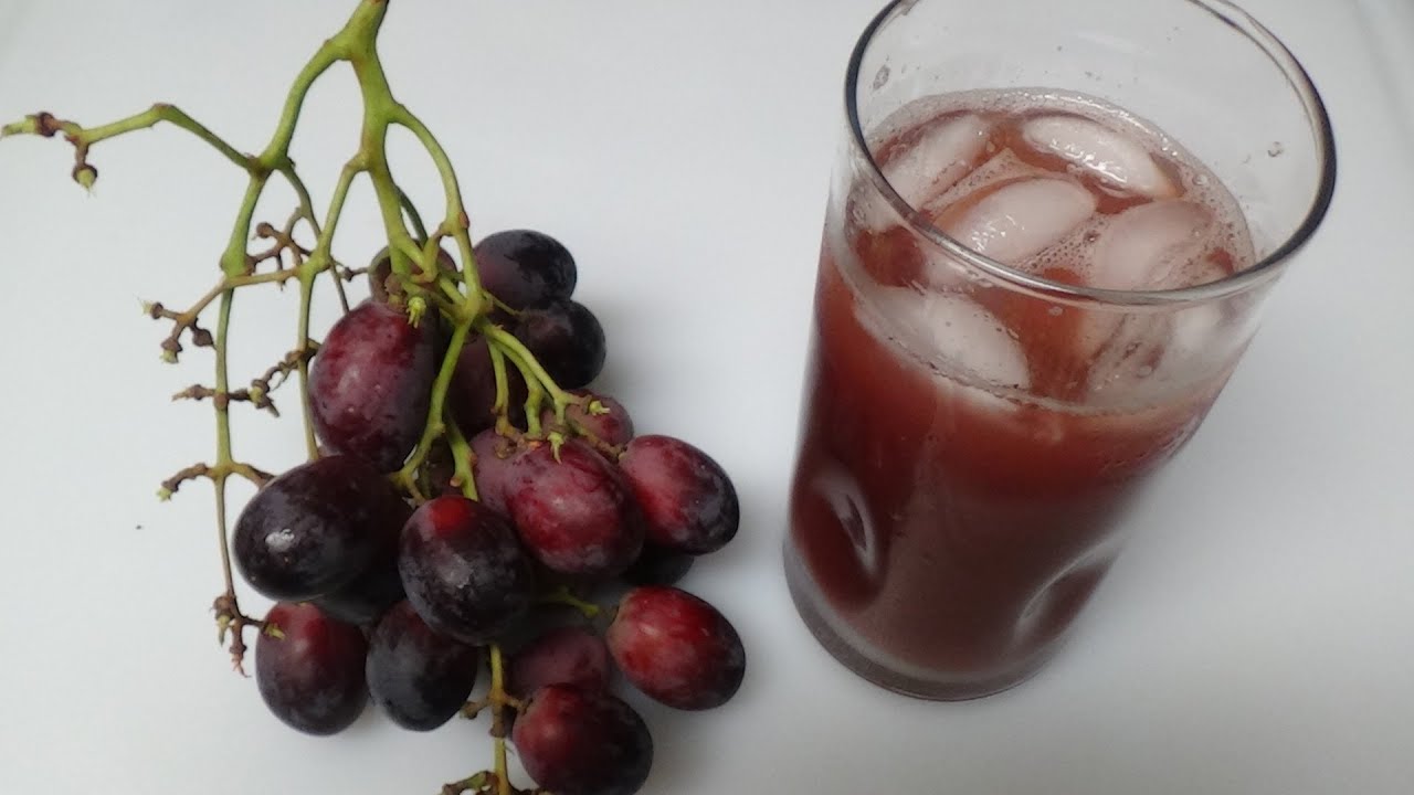REAL HOME MADE GRAPE JUICE - YouTube