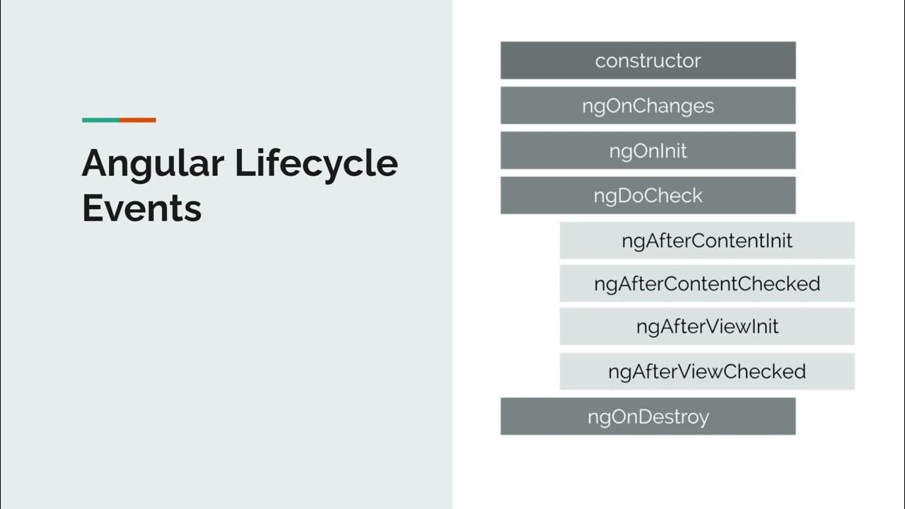Angular Lesson 2 Part 3 Angular Lifecycle Hooks Youtube